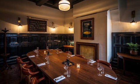 13 private dining rooms with stunning views of London