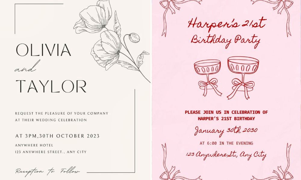 Best paperless invitations: 10 hassle-free email invitations to ...