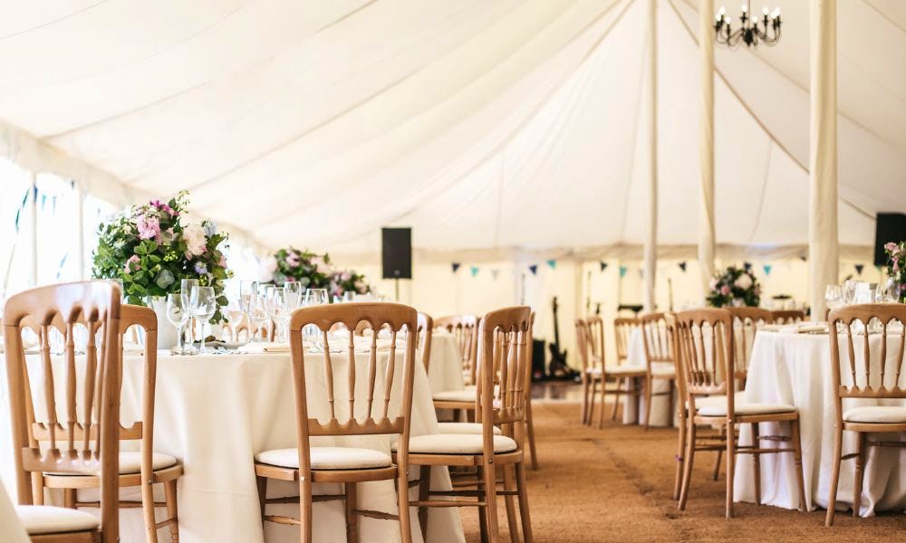 12 best marquee wedding venues in the UK