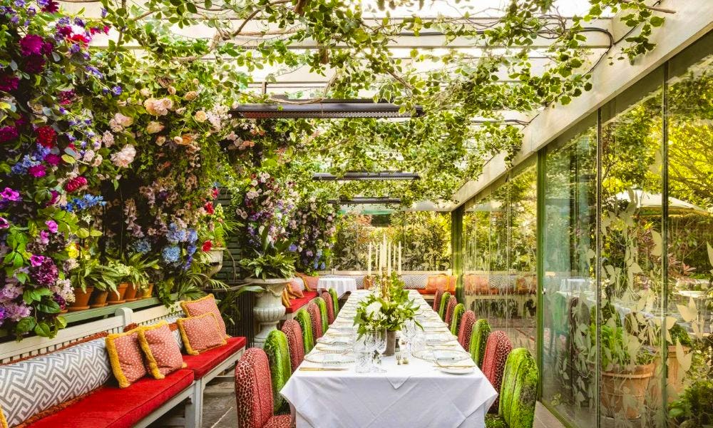 10 best floral restaurants in London that are pretty as a picture