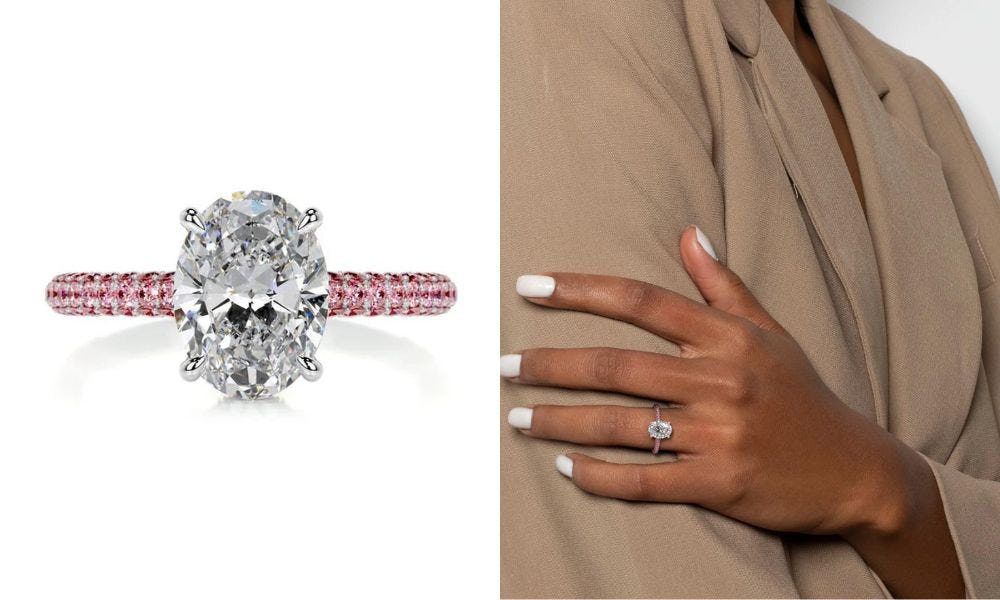 12 best gemstone engagement rings for a radiant proposal