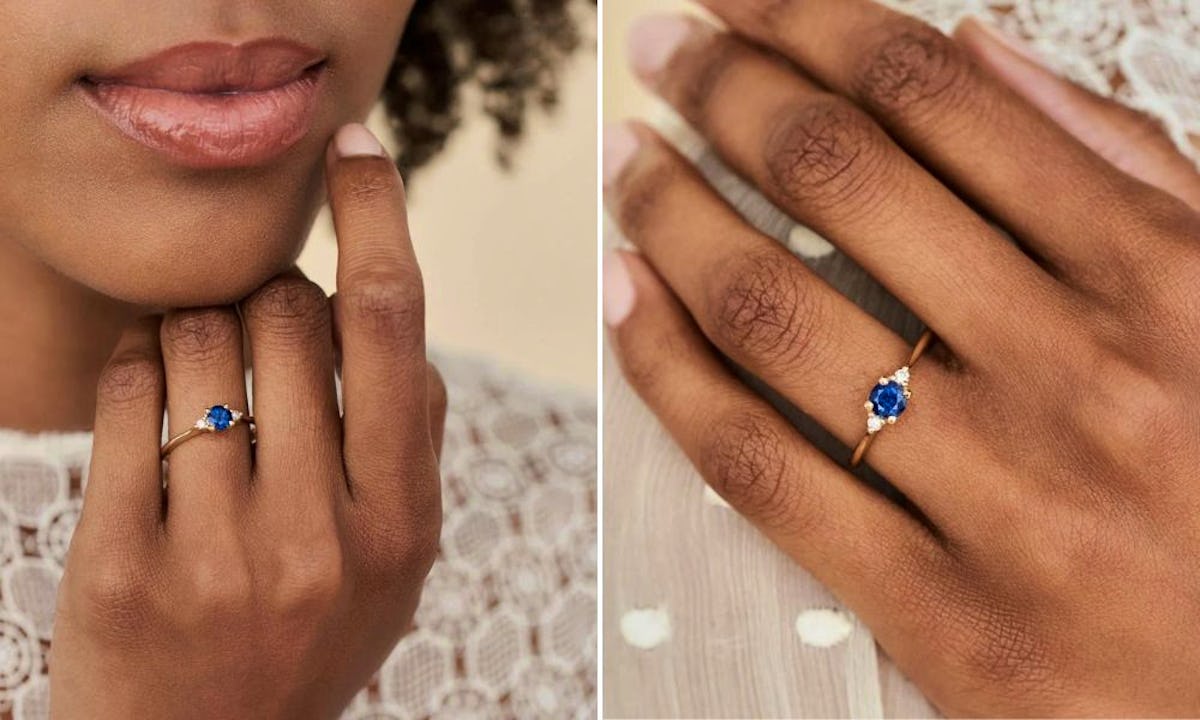12 best gemstone engagement rings for a radiant proposal