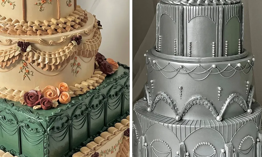 Best vintage wedding cake ideas: 11 Lambeth wedding cake designs we’re ...