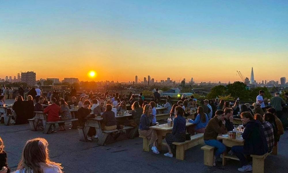 26 of the best rooftop restaurants in London for dining in the sky