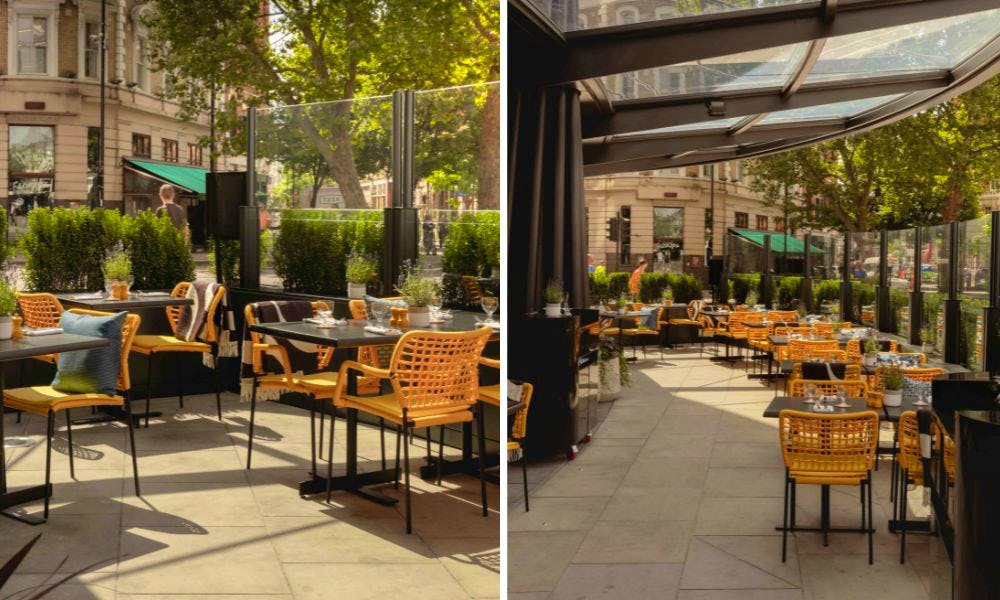 40 best outdoor restaurants in London perfect for al fresco dining
