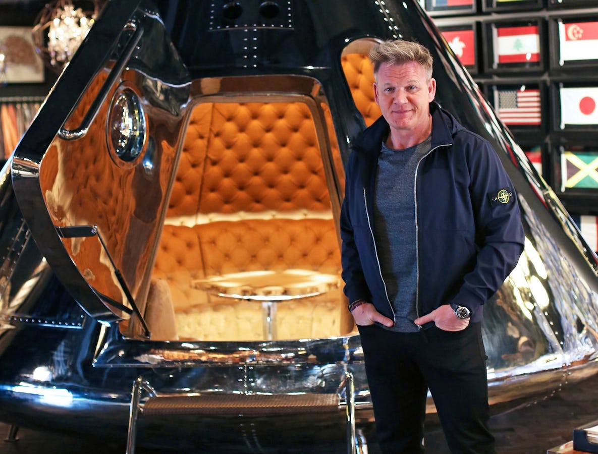 Gordon Ramsay shoots for the stars with his latest private dining space