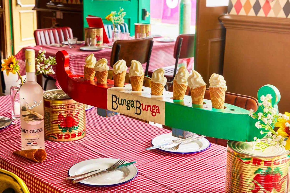Bunga Bunga are now serving vodka-infused ice cream