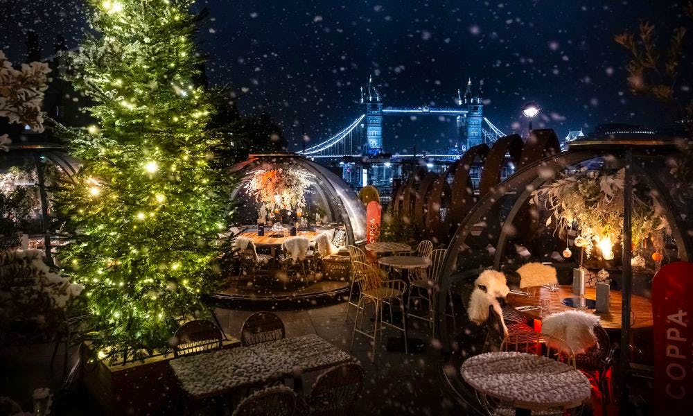 London's best igloos and winter pop-ups to dine at this Christmas