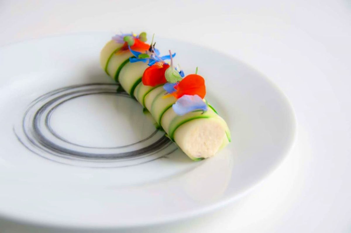 This Michelin recognised restaurant has launched a 'social distancing' menu