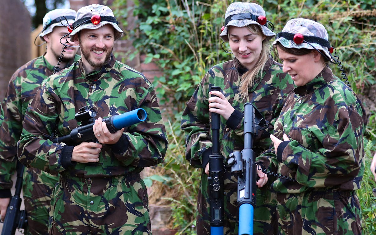 Hit the Staffordshire countryside for some laser combat