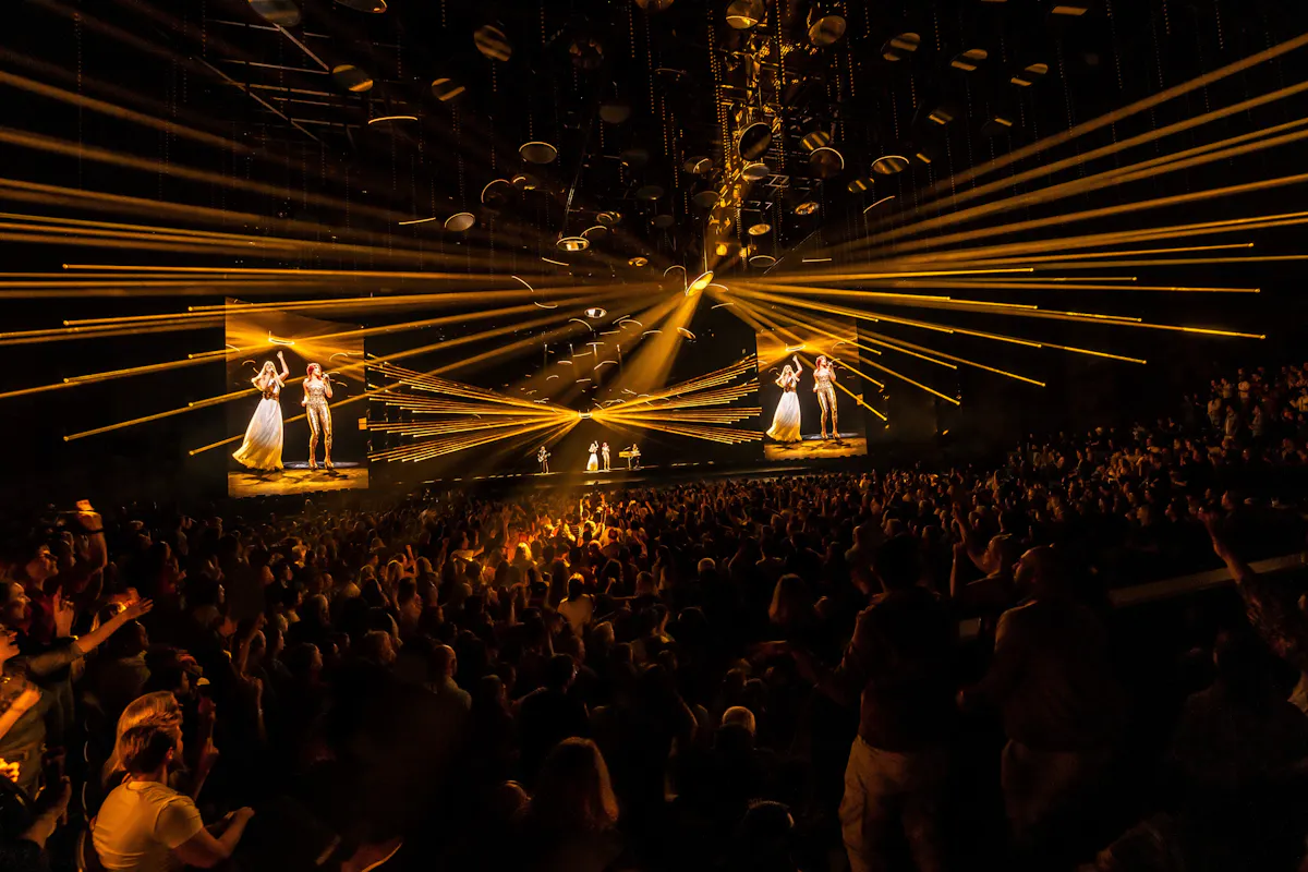 ABBA Voyage in London - Christmas party venues