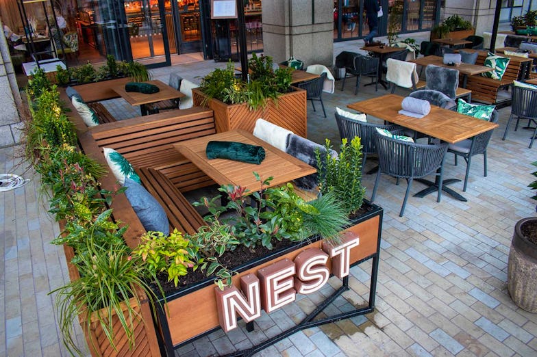 Nest Bishopsgate in London - Christmas party venues