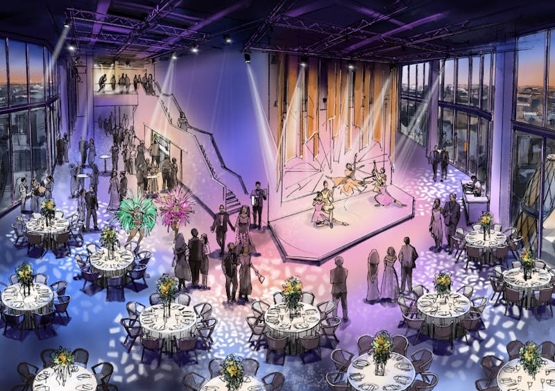 Horizon 22 in London - Christmas party venues