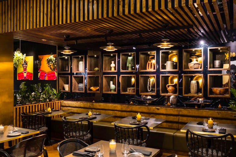 Private dining at Stork Mayfair