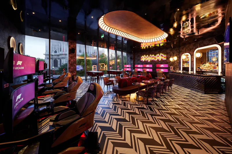 F1® Arcade, London - Group and Private Dining Rooms