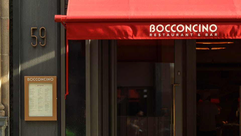 Bocconcino Soho, London - Group and Private Dining Rooms