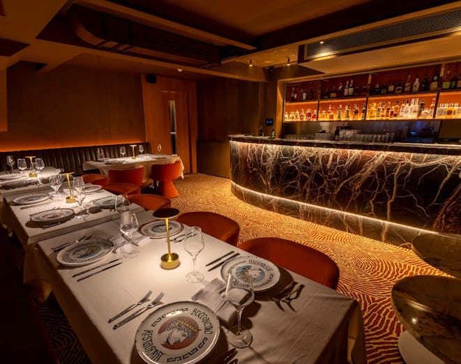 Bocconcino Soho, London - Group and Private Dining Rooms
