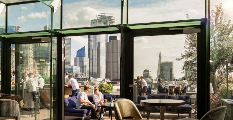 Aviary Rooftop Restaurant and Bar, London - Restaurant Review, Menu ...