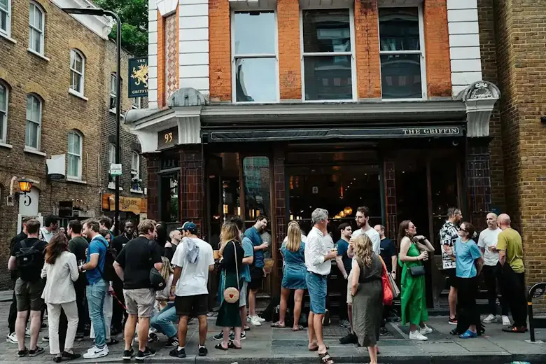 The Griffin Shoreditch , London - Restaurant Review, Menu, Opening Times