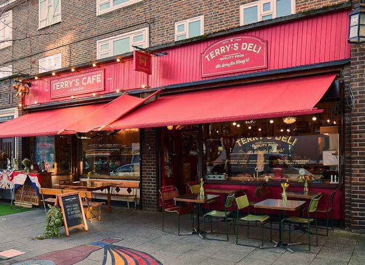 Terry's Cafe, London - Restaurant Review, Menu, Opening Times