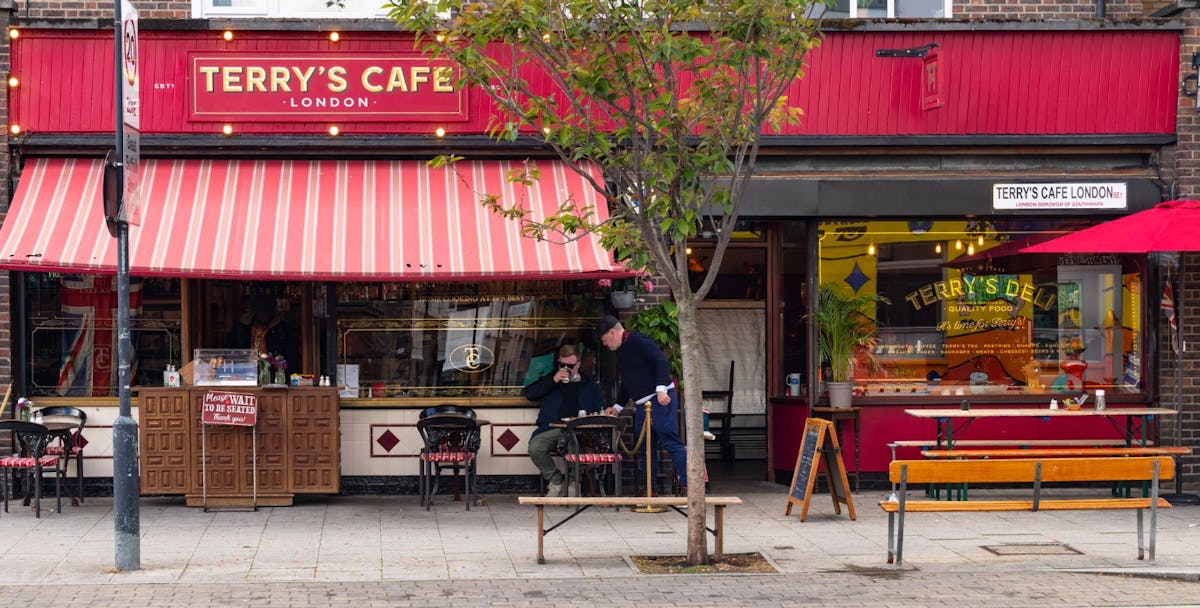 Terry's Cafe, London - Restaurant Review, Menu, Opening Times