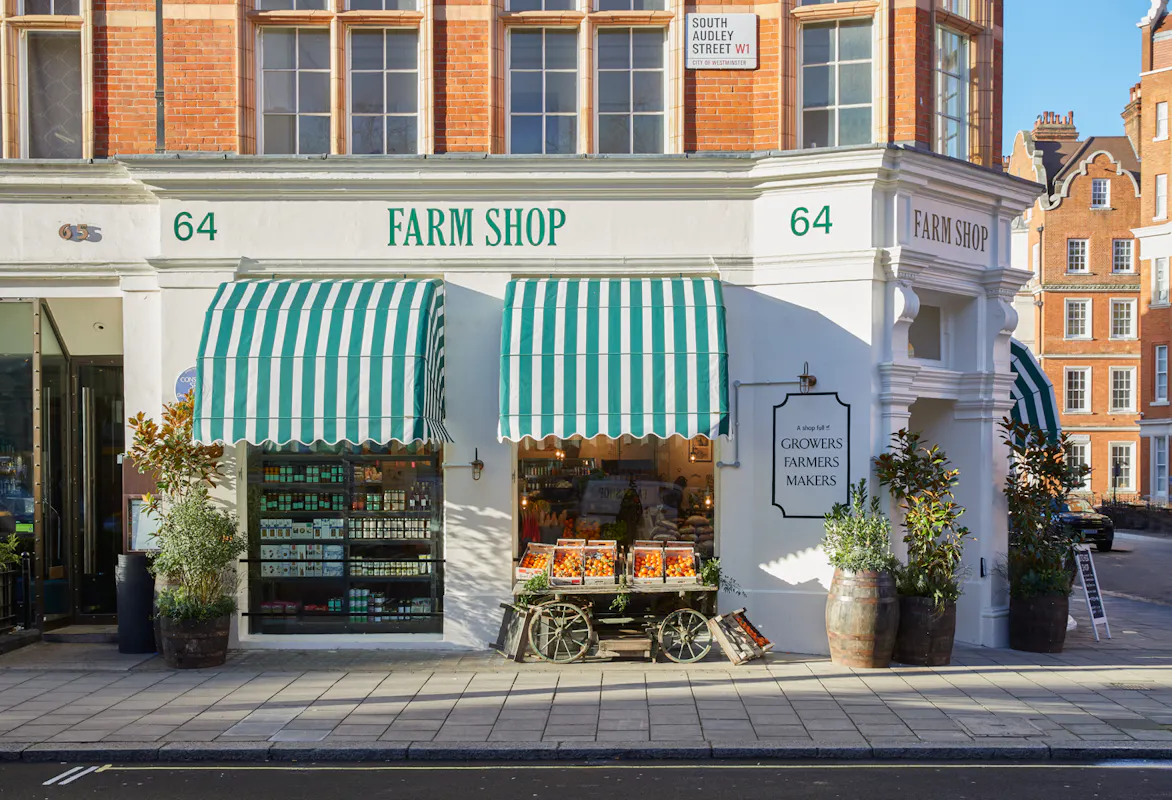 Farm Shop Mayfair, London - Restaurant Review, Menu, Opening Times