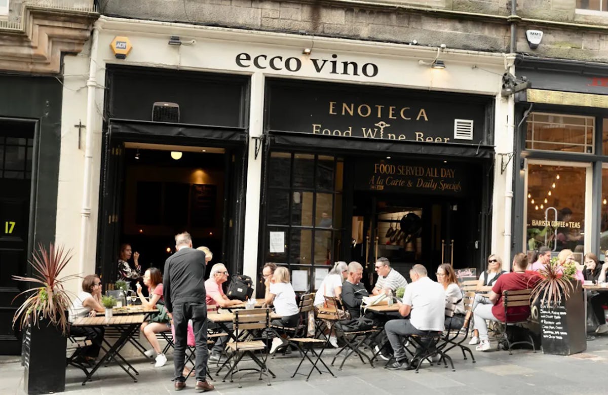 Ecco Vino, Edinburgh - Restaurant Review, Menu, Opening Times