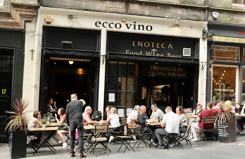 Ecco Vino, Edinburgh - Restaurant Review, Menu, Opening Times