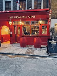 The Newman Arms, London - Restaurant Review, Menu, Opening Times