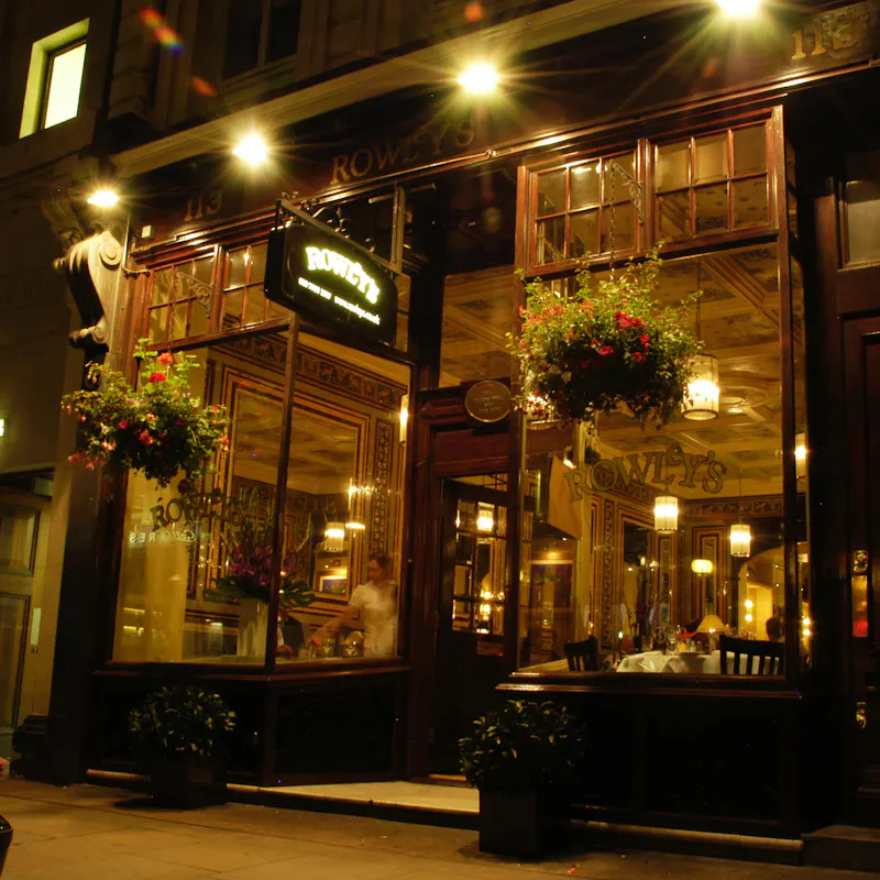 Rowley's, London, London - Restaurant Review, Menu, Opening Times