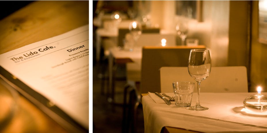 The Lido Cafe, London - Restaurant Reviews, Bookings, Menus, Phone ...