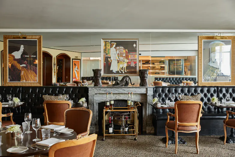 The Leopard Bar and Restaurant at The Duke of Richmond, Guernsey ...